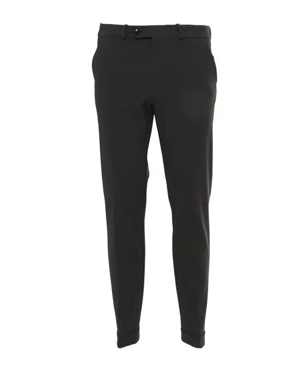 RRD Tapered-leg Tailored Chino Pants - Black