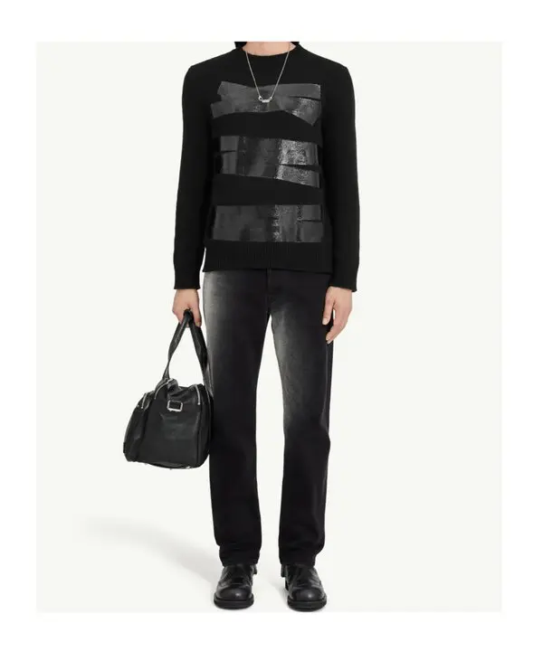MAISON MARGIELA Taped Label Wool Jumper
