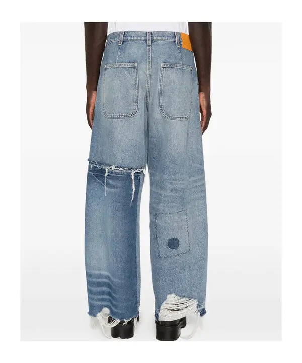 GALLERY DEPT. Patchwork Distressed Jeans