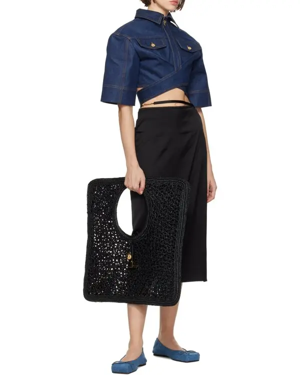 Jacquemus Ballet Flats - Indigo