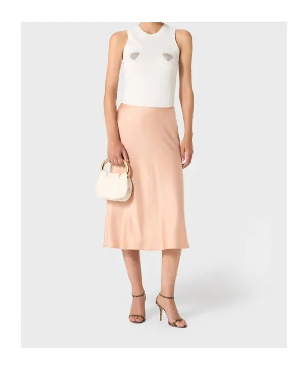 Blumarine Horn Line Skirt