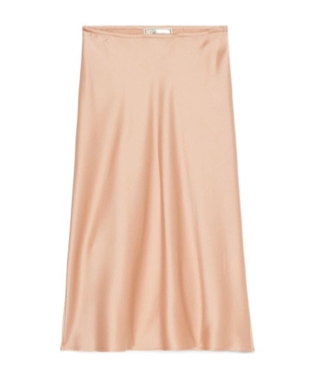 Blumarine Horn Line Skirt - Pink