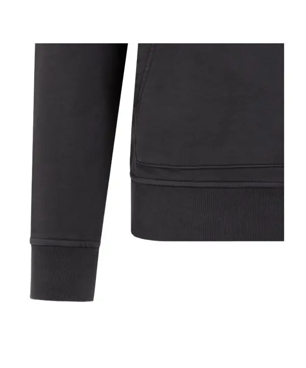 Stone Island Compass Patch Drawstring Hoodie - Charcoal Grey