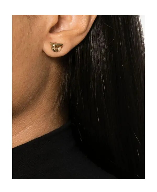 FERRAGAMO Gancini Stud Earrings