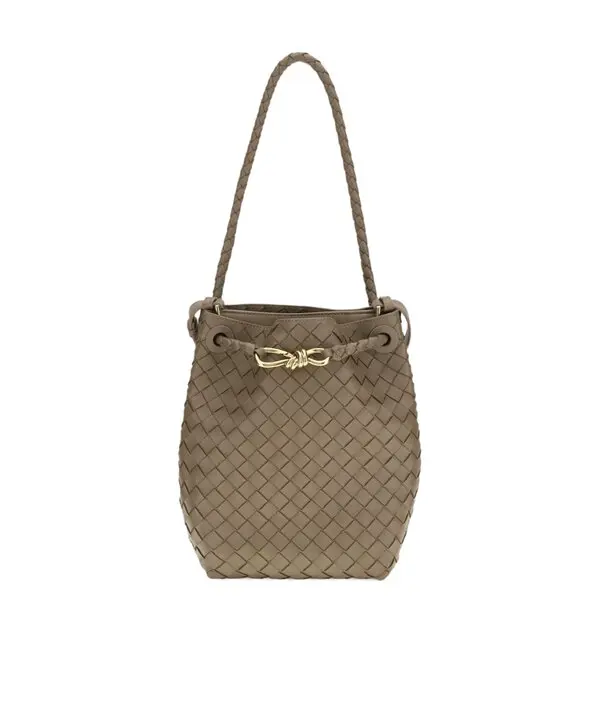 Bottega Veneta Small Andiamo Bucket Bag - Brown