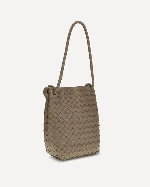 Bottega Veneta Small Andiamo Bucket Bag - Brown