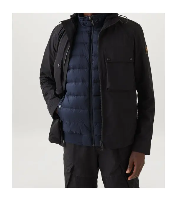 Belstaff Circuit Quilted Down Gilet - Black