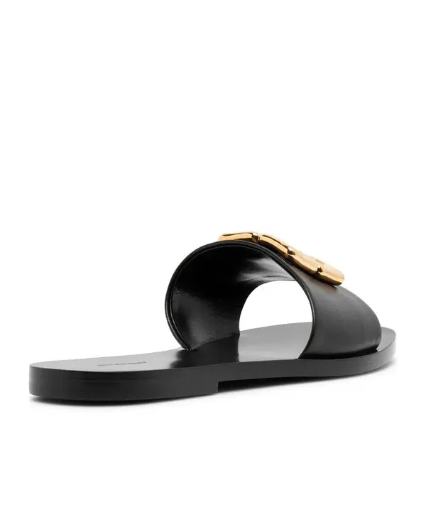 Givenchy 4g Plaque Flat Slides