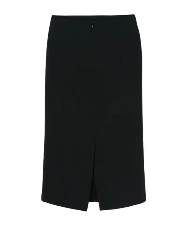 Gabriela Hearst Manuela Crepe Midi Skirt