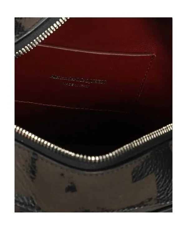 Alexander McQueen Mozart Leather Crossbody Bag