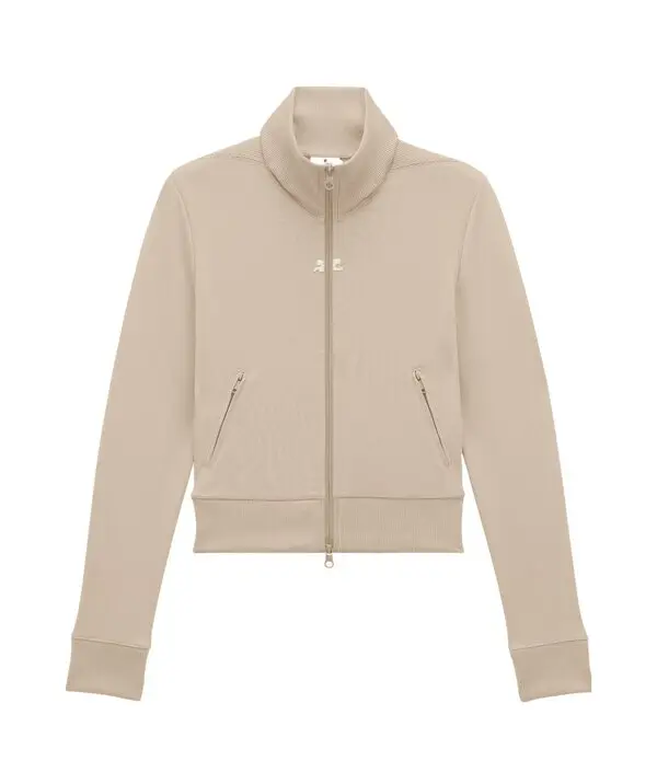 COURREGES Courrèges Interlock Track Jacket - Nude
