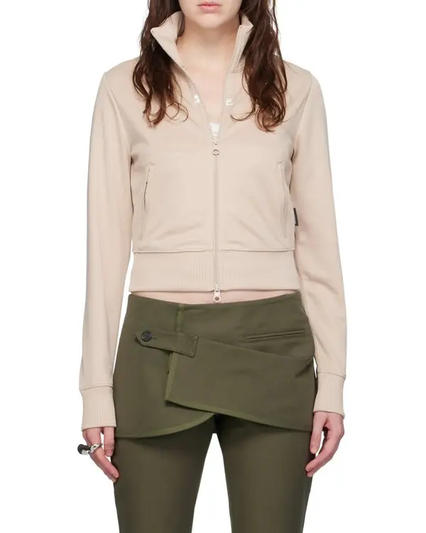 COURREGES Courrèges Interlock Track Jacket - Nude