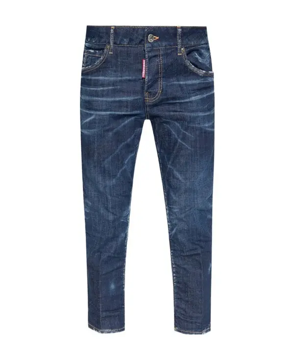Dsquared2 Cropped Straight-leg Jeans