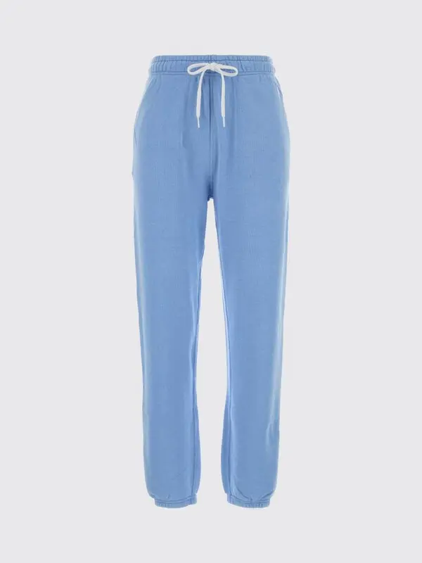 Ralph Lauren Logo Embroidered Drawstring Jogger Pants - Blue