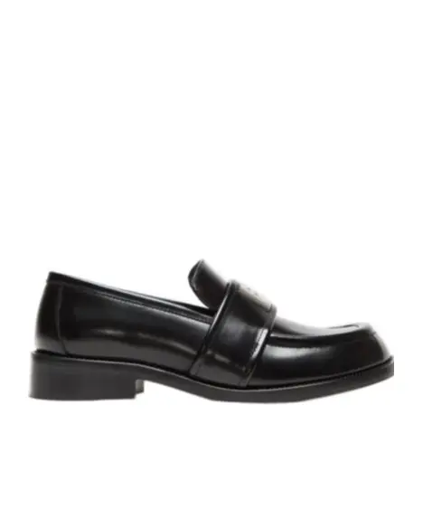 Acne Studios Curved Toe Loafers - Black