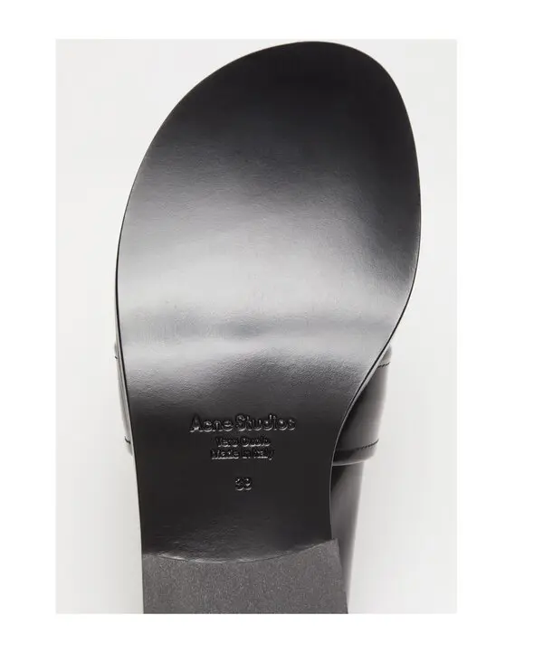 Acne Studios Curved Toe Loafers