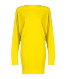 Jacquemus Mistral Draped-back Mini Dress - Yellow