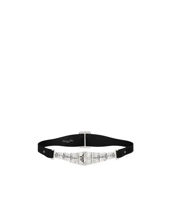 Dior Métamorphose Belt - Black/silver