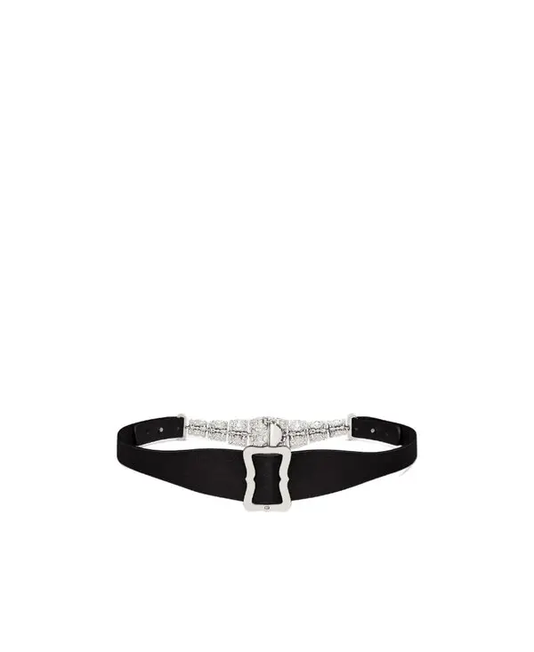 Dior Métamorphose Belt - Black/silver