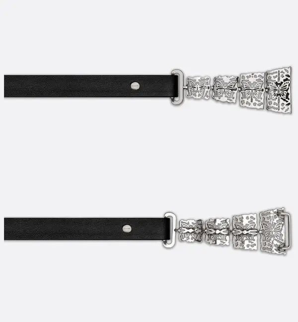 Dior Métamorphose Belt - Black/silver
