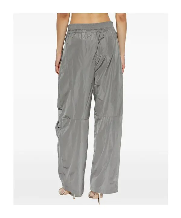 Alexander Wang Boxer Waist Mid-rise Track Pants - Gray