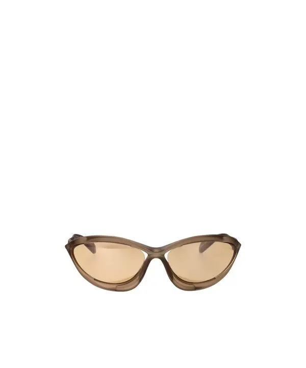 Prada Cat Eye Full Rim Sunglasses - Nude