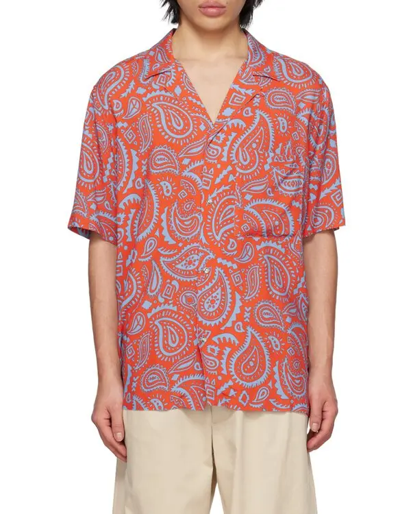 MARCELO BURLON COUNTY OF MILAN Paisley Hawaii Shirt - Multicolor