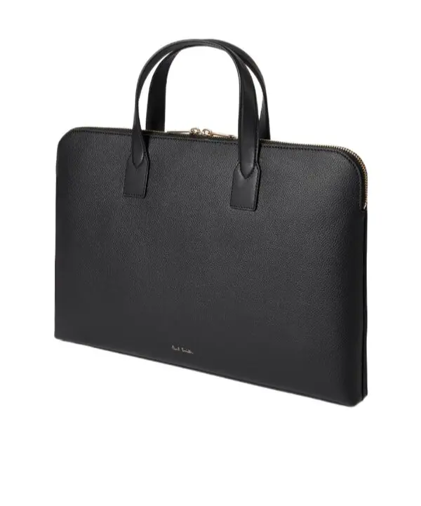 Paul Smith Handheld Document Bag With Signature Stripes