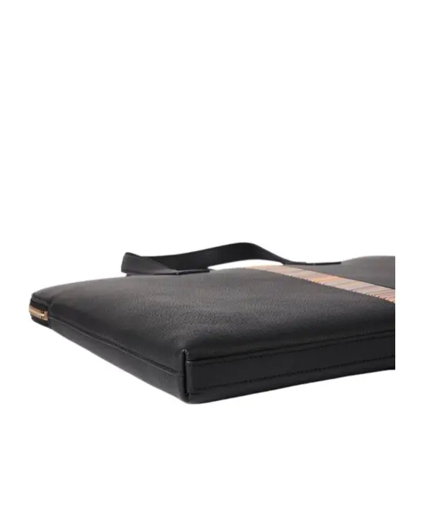 Paul Smith Handheld Document Bag With Signature Stripes