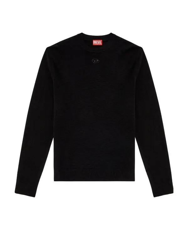DIESEL® K-vieri Logo-embroidered Jumper