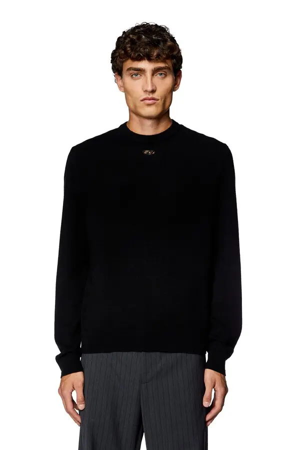 DIESEL® K-vieri Logo-embroidered Jumper