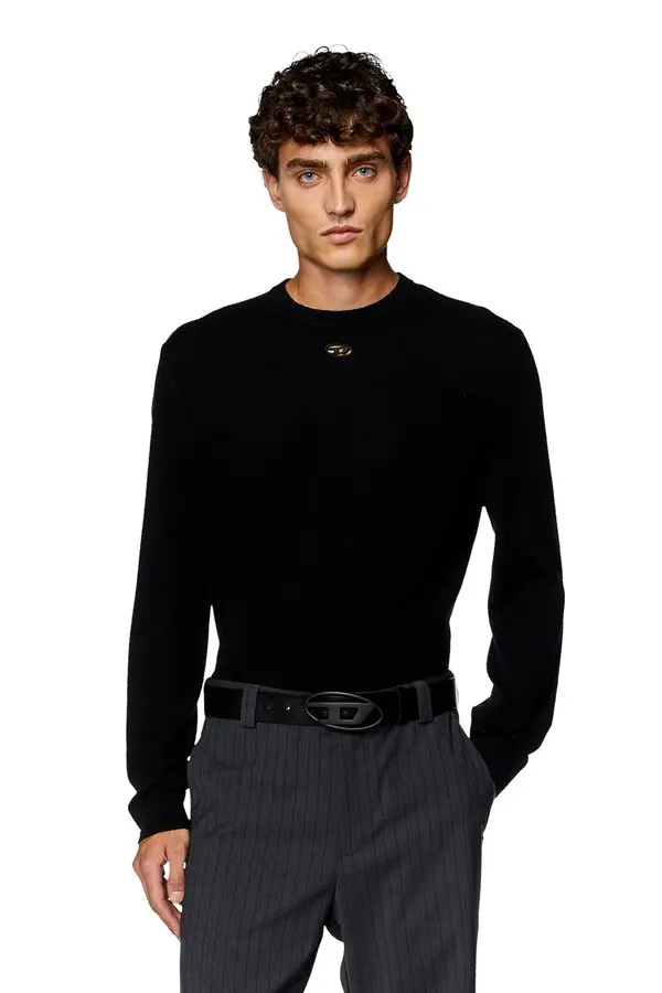 DIESEL® K-vieri Logo-embroidered Jumper