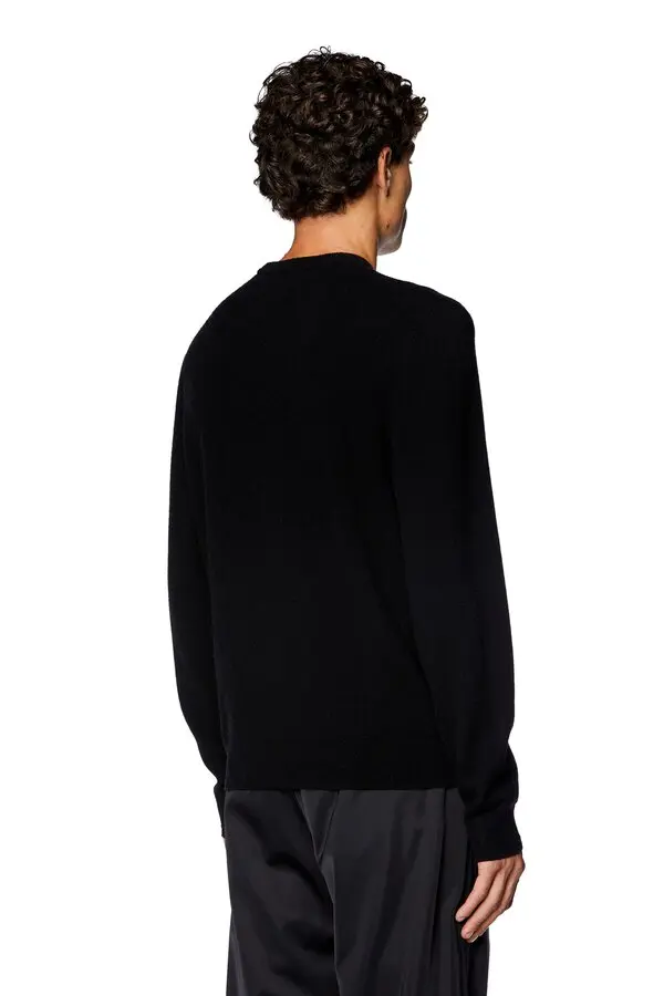 DIESEL® K-vieri Logo-embroidered Jumper