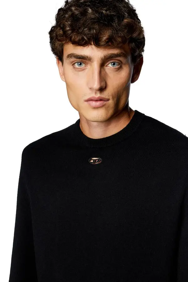 DIESEL® K-vieri Logo-embroidered Jumper