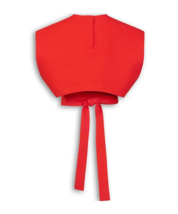 Alaïa Belted Wrap Top