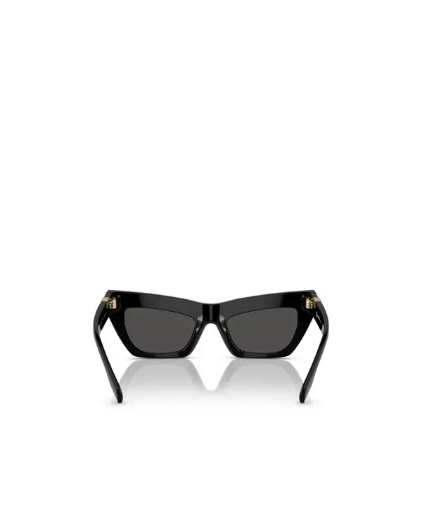 Burberry Geometric Frame Logo Sunglasses - Black
