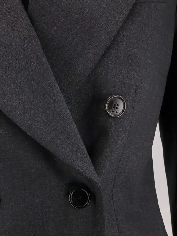Gucci Double-breasted Wool Jacket