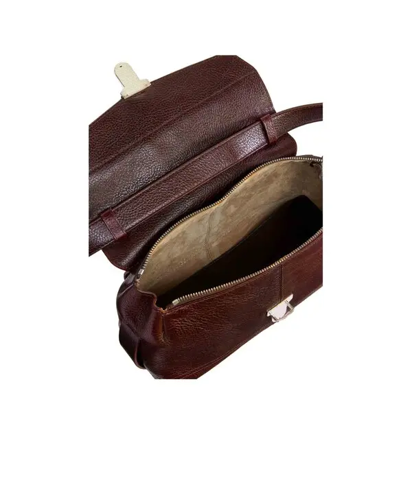 LEMAIRE Small Shoulder Bag - Dark Eggplant