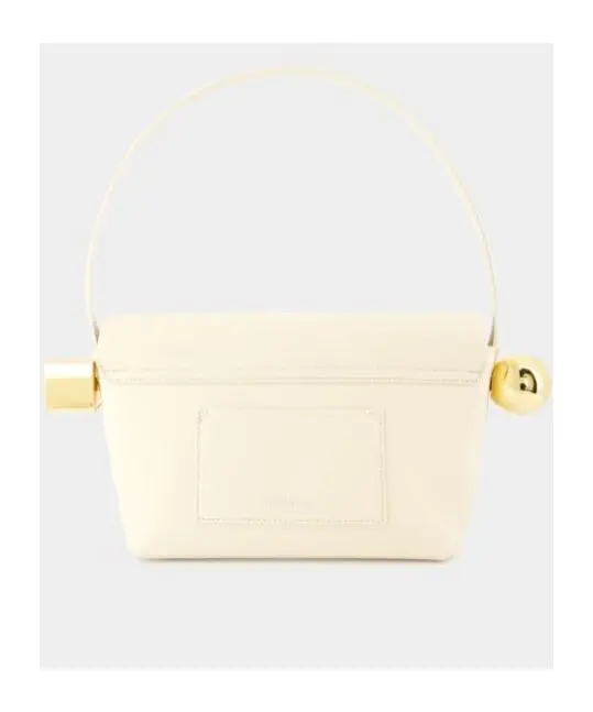 Jacquemus Le Rond Carr Shoulder Bag - Light Ivory