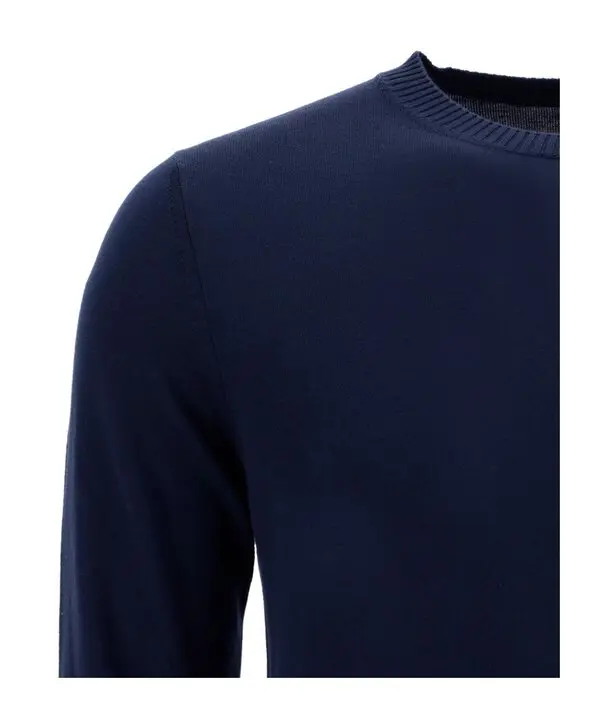 Malo Ribbed-trim Cotton Sweatshirt