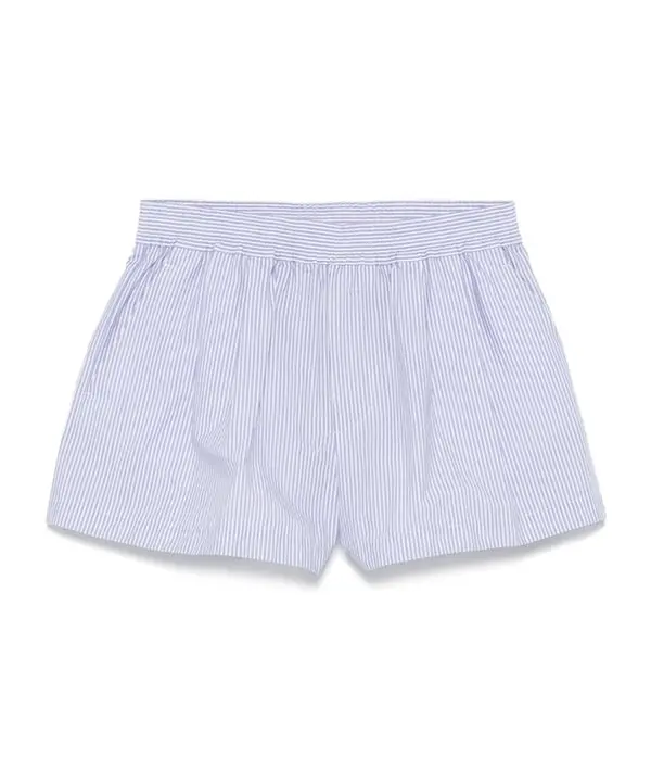 Dsquared2 Summer Lovers Striped Pyjama Shorts - Cerulean Blue