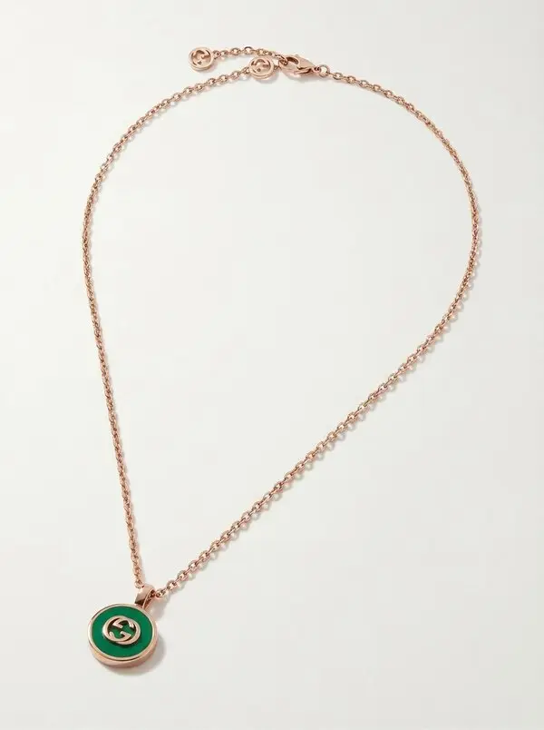 Gucci Interlocking G Pendant Necklace