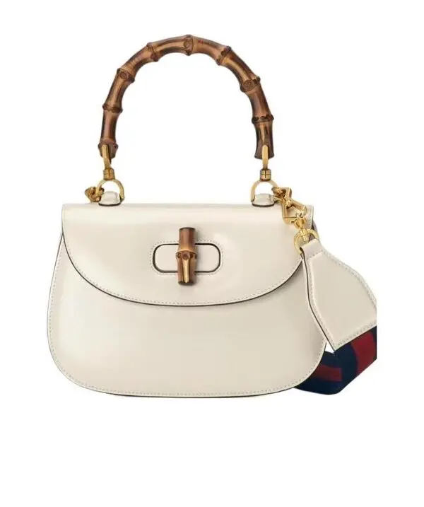 Gucci Bamboo 1947 Small Bag - Nude