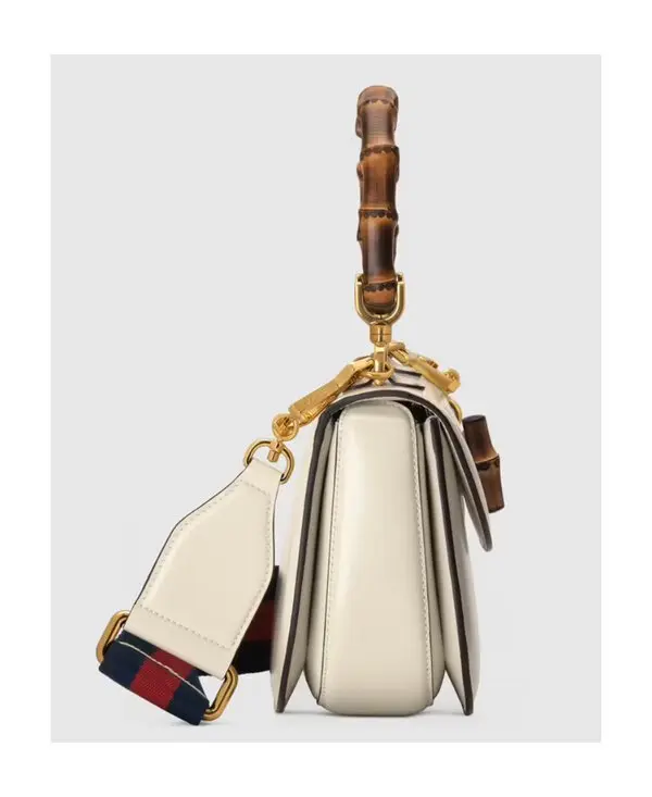 Gucci Bamboo 1947 Small Bag - Nude