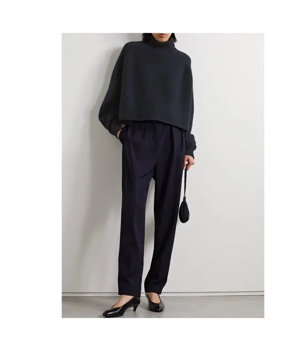 THE ROW Ehud Cashmere Turtleneck Sweater