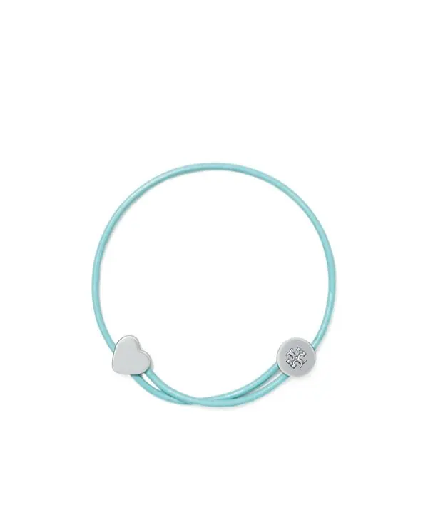 Tory Burch Kira Slider Bracelet - Tory Silver/light Blue