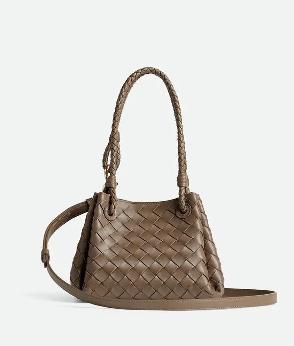 Bottega Veneta Parachute Small Shoulder Bag - Pine Cone