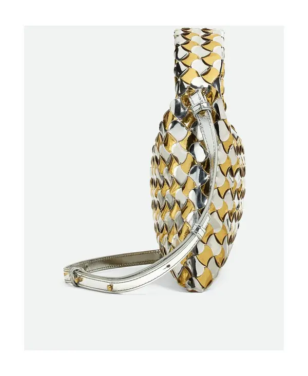 Bottega Veneta Mini Hop Woven Shoulder Bag