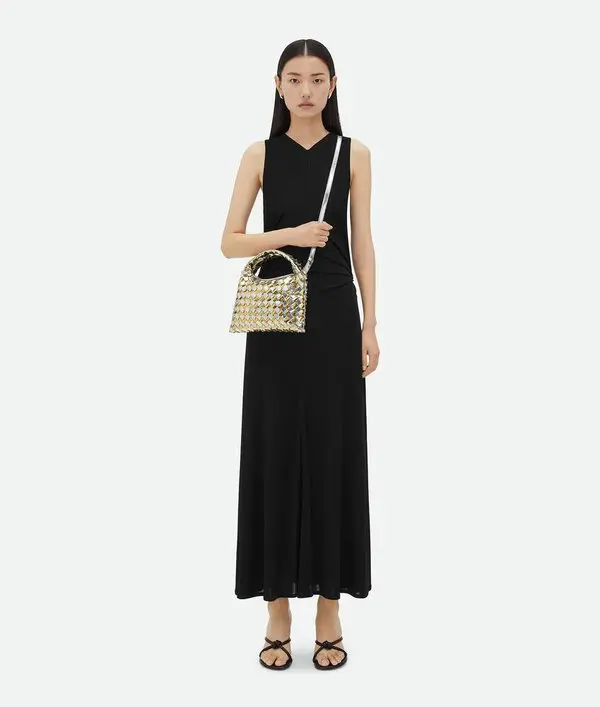 Bottega Veneta Mini Hop Woven Shoulder Bag