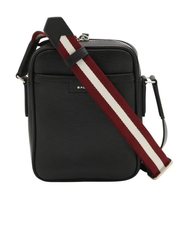 Bally Zippered Crossbody Bag - Black